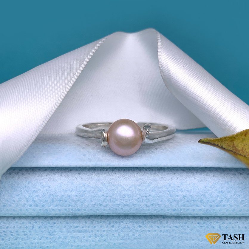 Keira Pink Pearl Jewelry Set - tashlk.com